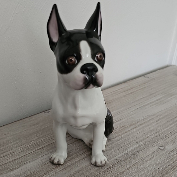 DNC | Accents | Boston Terrier Dog Dnc Fine Porcelain Figurine | Poshmark